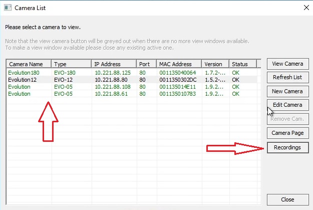 EVO 360: How to view edge storage (SD card video) on a Oncam Grandeye ...