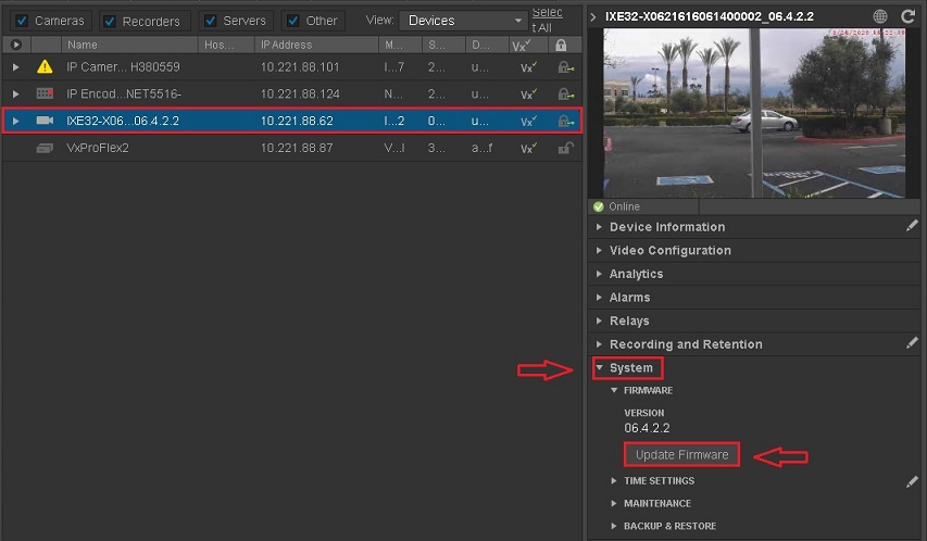 Device Utility and Pelco Utilities no longer support updating firmware ...