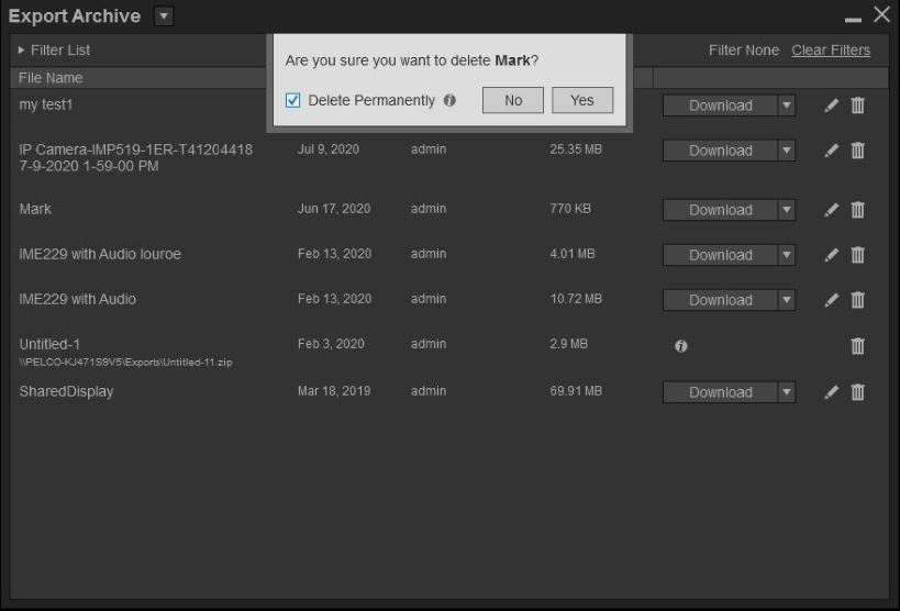 VxPro fails to Export