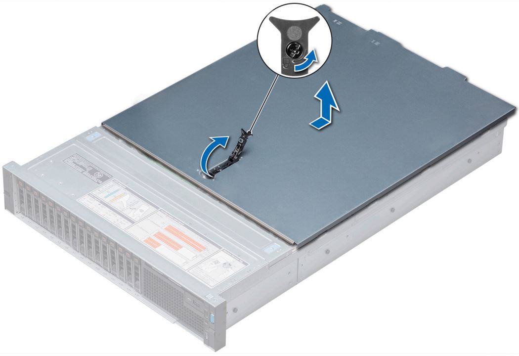 VideoXpert Storage Server E-Series - Removing and Installing the System ...