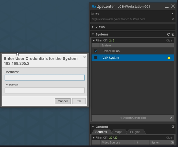 VideoXpert v3.6.X: How to configure VxOpsCenter Multi-System Access ...