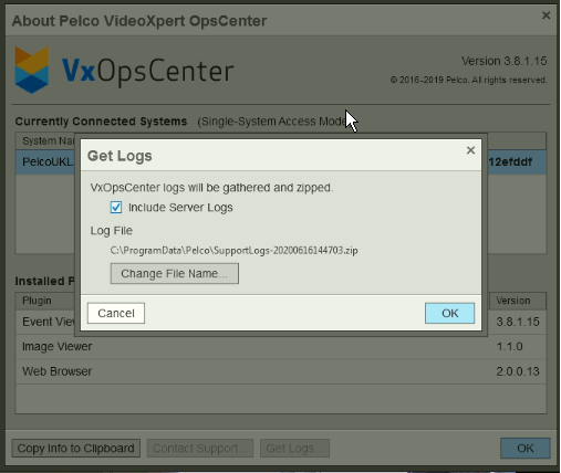 VxPro Procedure to gather logs