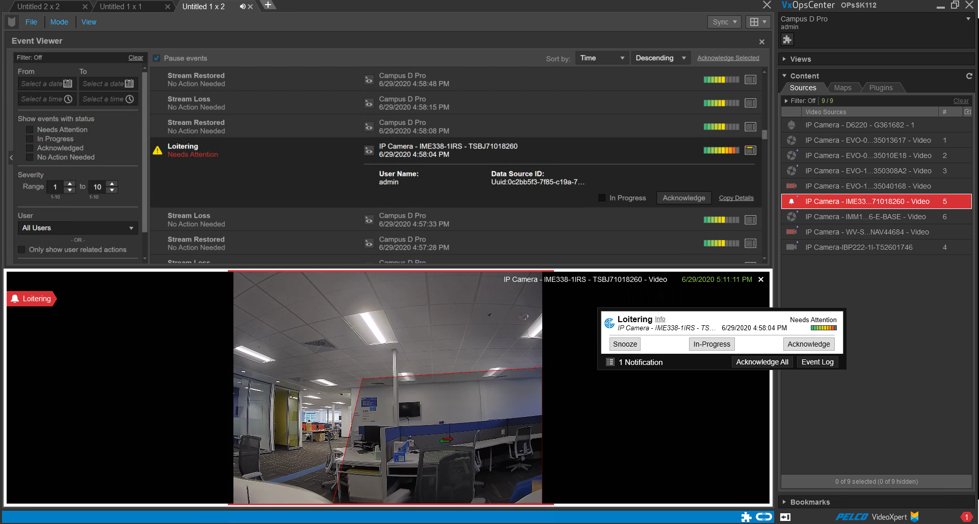 Integrations: How to make alarms injected into Vx show the red bell ...