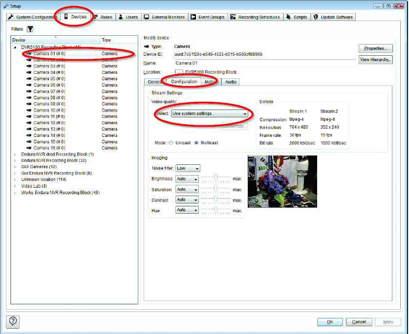 Camera distortion shown intermittently on bottom half of the screen ...