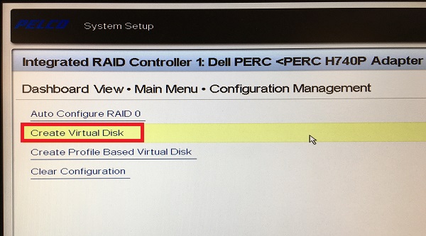How to configure the RAID array on VxS V2 T-Series Recorder (Dell Hardware)