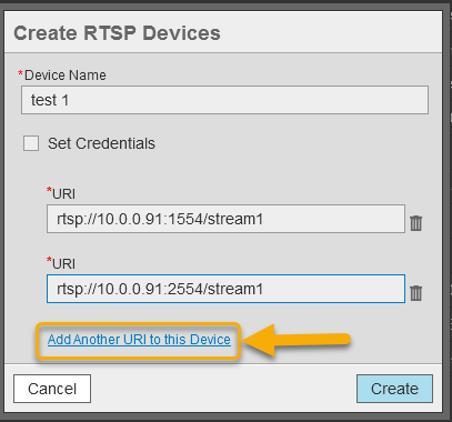 How to Add an RTSP URL to VideoXpert