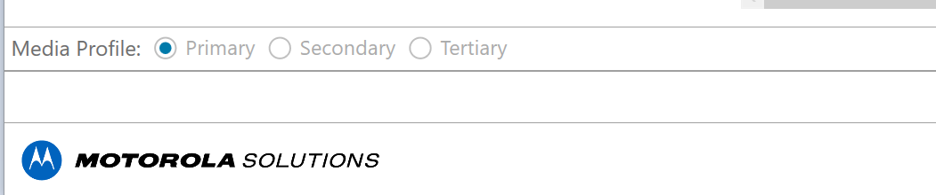 Camera Configuration Tool custom stream configuration