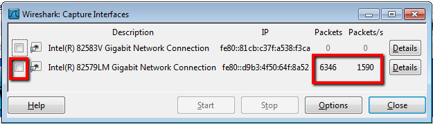 How to determine UDP packet loss of IP cameras connected to a Pelco VMS