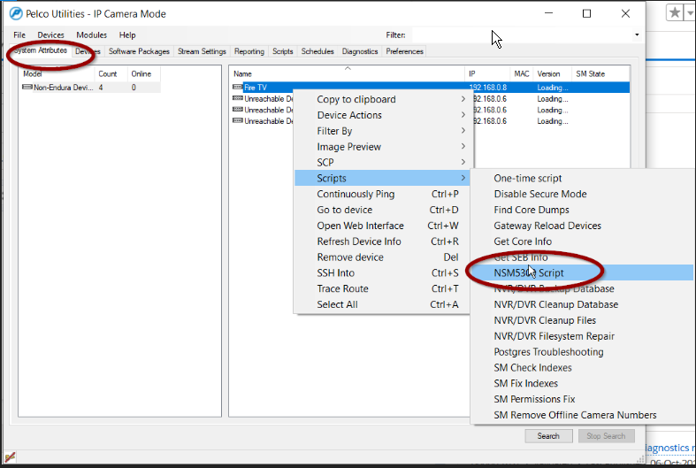 Endura NSM5300 Script to Prevent High PAL CPU Usage