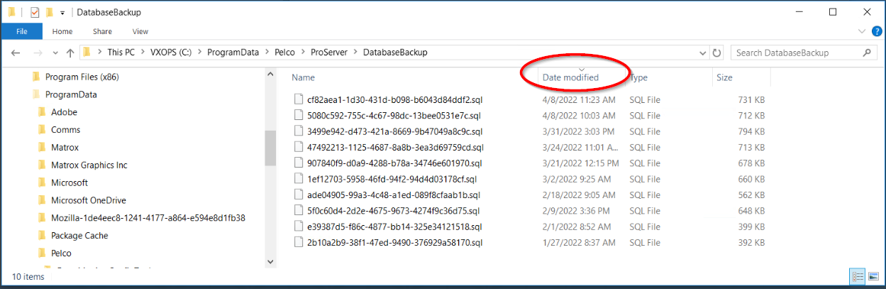 VxPro Procedure to Gather Logs