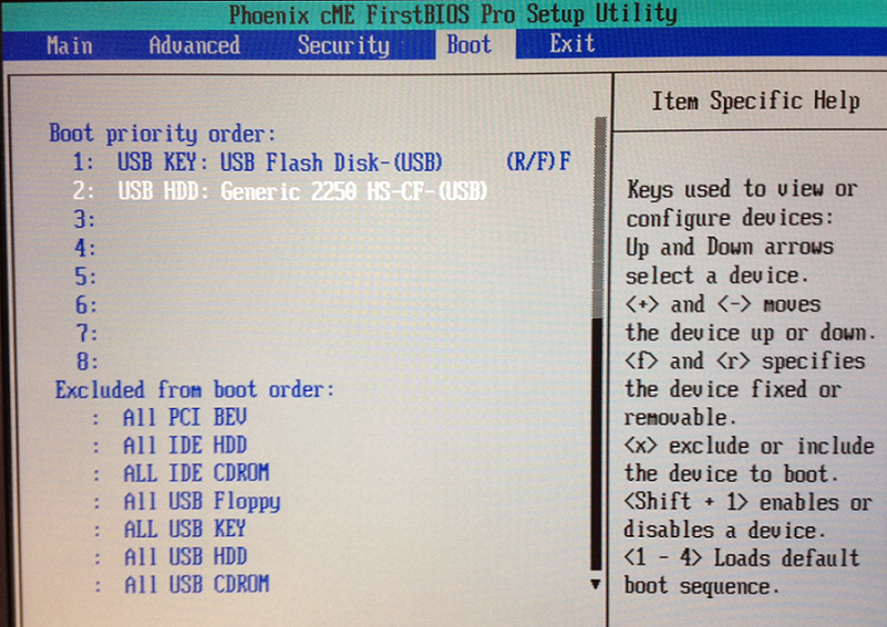 How to reimage Endura NSM5200 or Endura Express EE500 using a bootable USB Flash Drive.
