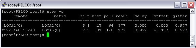 How to Configure Endura Time Synchronization (NTP Server Configuration)