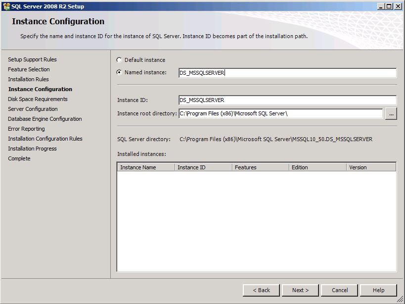 Manual Installation of Microsoft SQL Server 2008 R2 Express on the ...