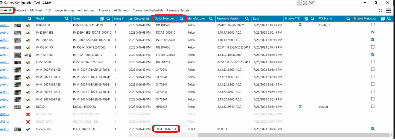 How to find the Serial Number and MAC address of a Sarix Value Series ...