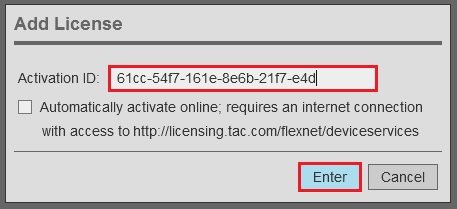 VideoXpert: Licensing Procedure