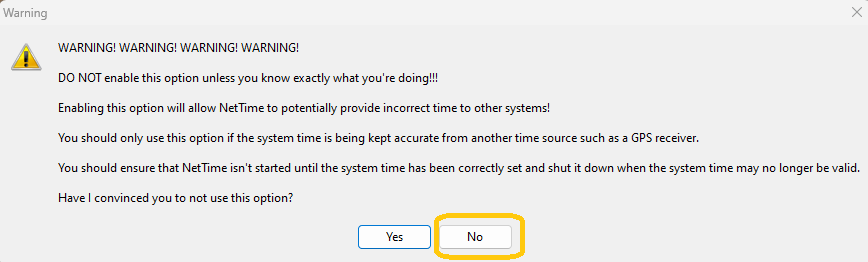 Configuration of NetTime for VideoXpert and DSSRV Systems