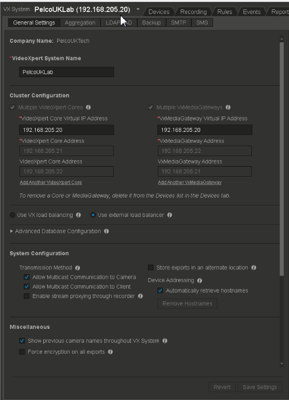 VideoXpert: Obtaining System Logs For The Core, Media Gateway, Ops ...