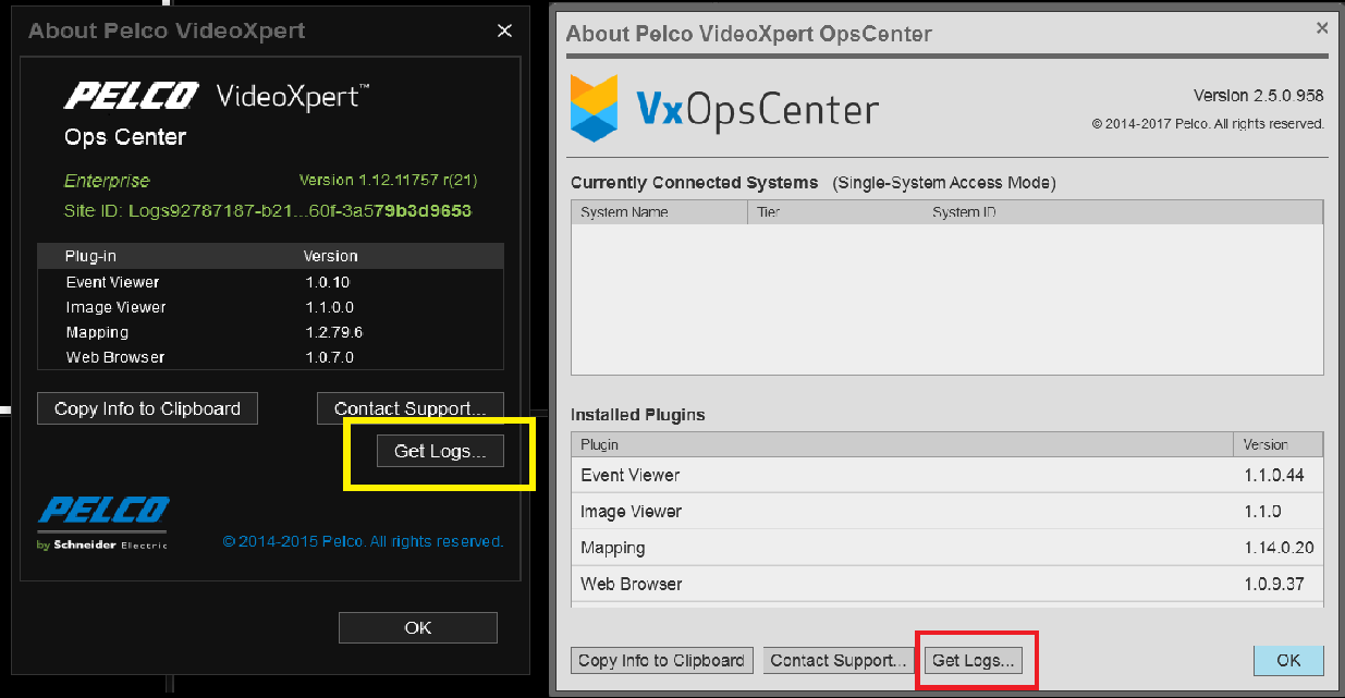 VideoXpert: Obtaining System Logs For The Core, Media Gateway, Ops ...