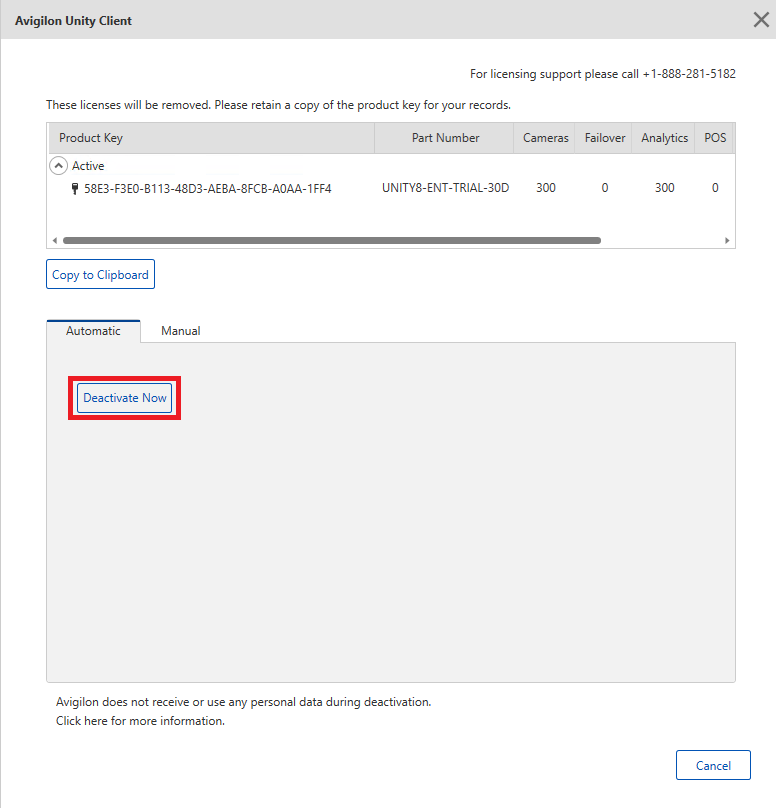 VXP to Unity Migration Fallback Procedure